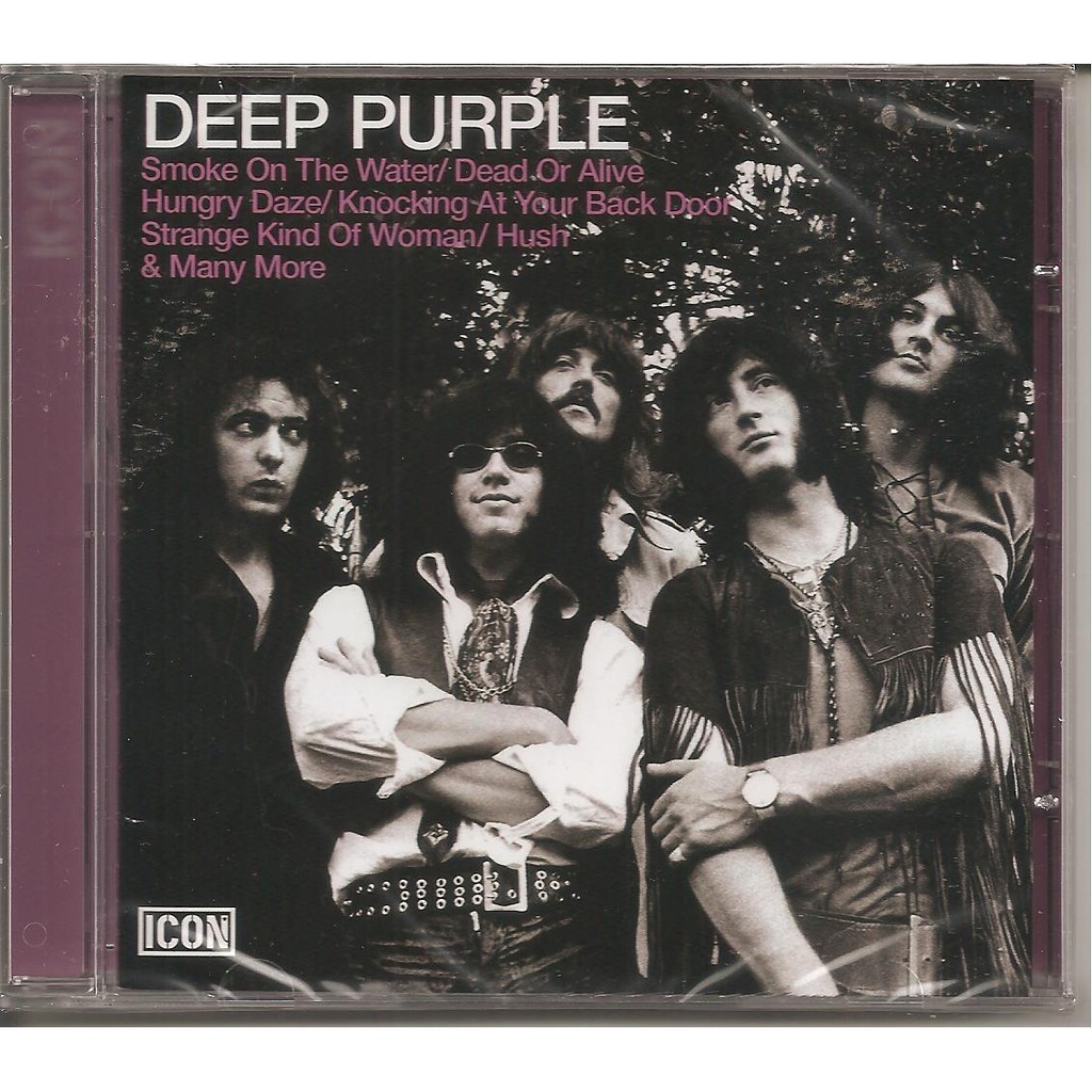 CD Lacrado Deep Purple - Icon - Original Novo e Lacrado De Fábrica ...