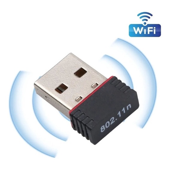 Adaptador Receptor Wireless USB Nano Wifi 2.4 GHz | Shopee Brasil