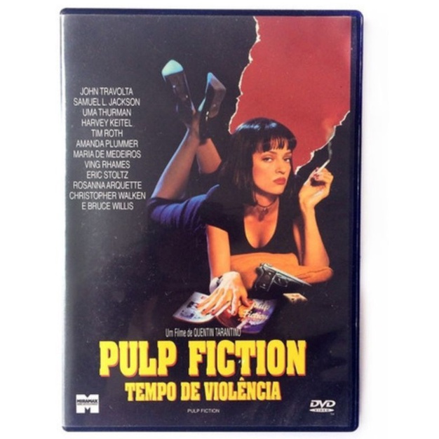 Dvd Pulp Fiction - Tarantino | Shopee Brasil