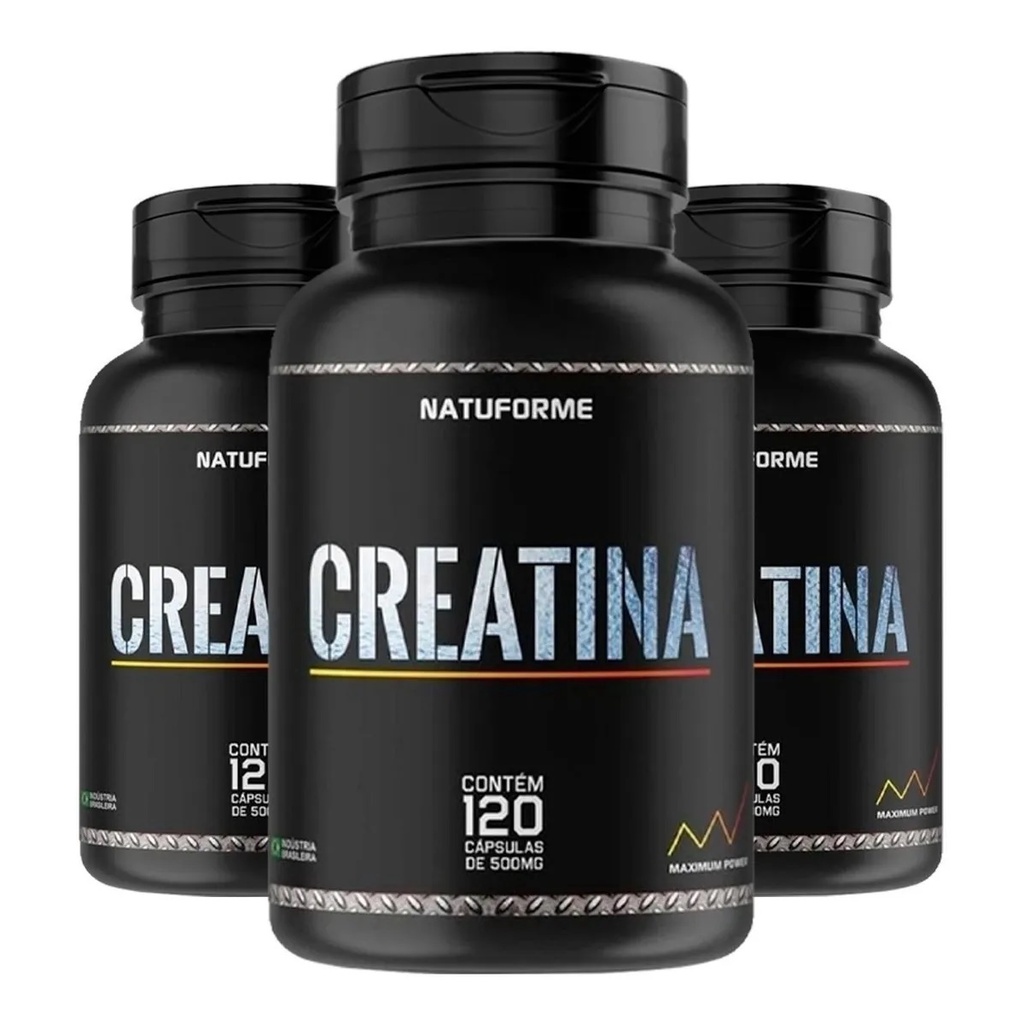 Creatina Premium 360 Cápsulas 500 Mg - Kit 03 Unidades | Shopee Brasil