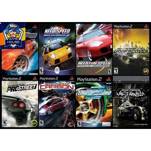 NEED FOR SPEED - COLEÇÃO - PS2 | Shopee Brasil