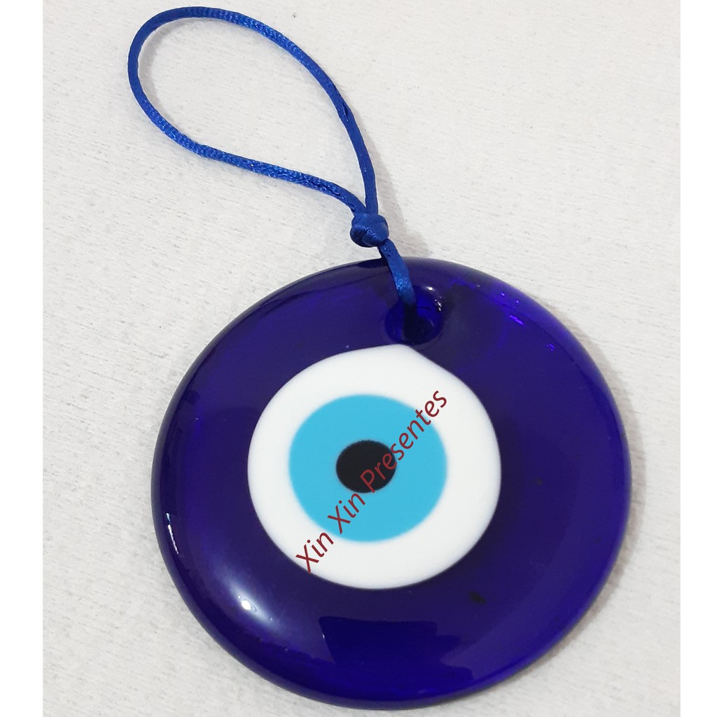 Enfeite Amuleto Olho Grego /Turco 9 cm | Shopee Brasil