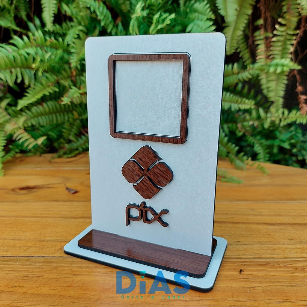 Mini Display / Placa de QR Code Personalizado - 2 modelos 5 unidades 1 ...