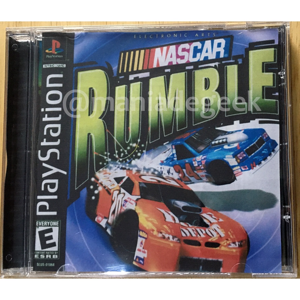 Jogo Nascar Rumble de Play 1 PsOne | Shopee Brasil