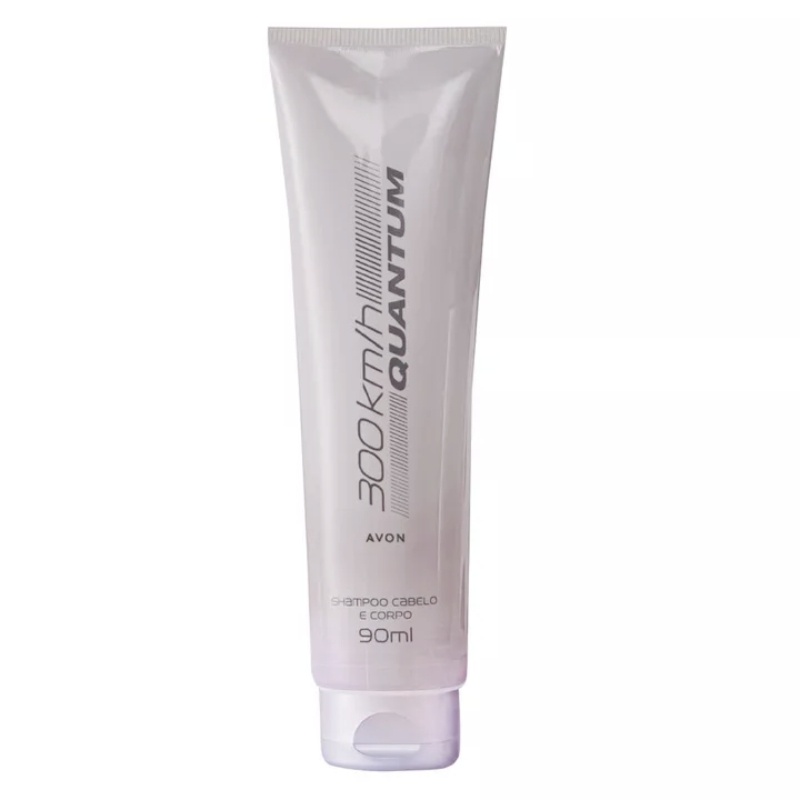 Shampoo cabelo e corpo 300 KM/h Quantum 90ml Avon | Shopee Brasil