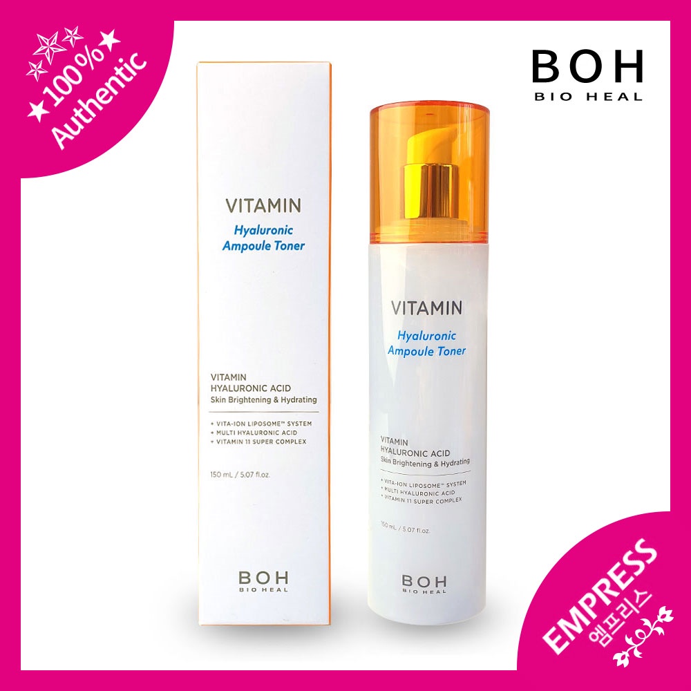 Hidratante facial Bio Heal Boh Vitamin Hyaluronic Ampoule Toner 150ml ...