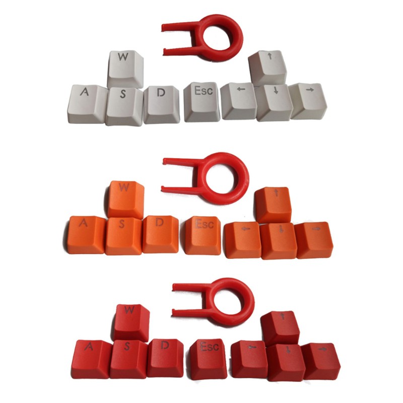 9 Keys PBT Backlit Keycaps WASD Direction With Key Puller For MX ...