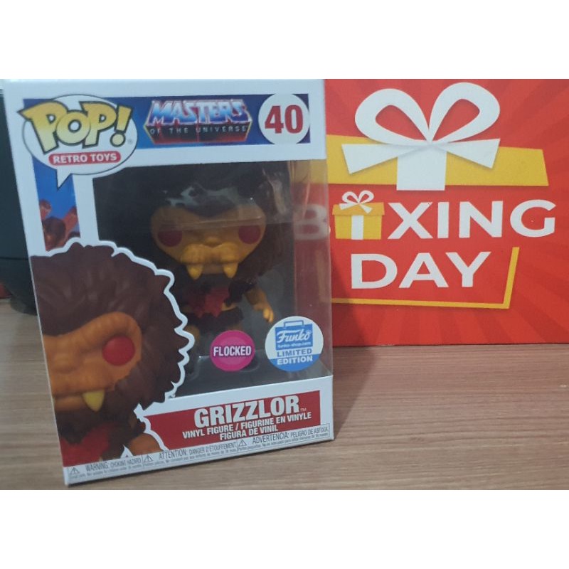Funko Pop! MOTU Masters Of The Universe Grizzlor Flocked #40 Original | Shopee Brasil