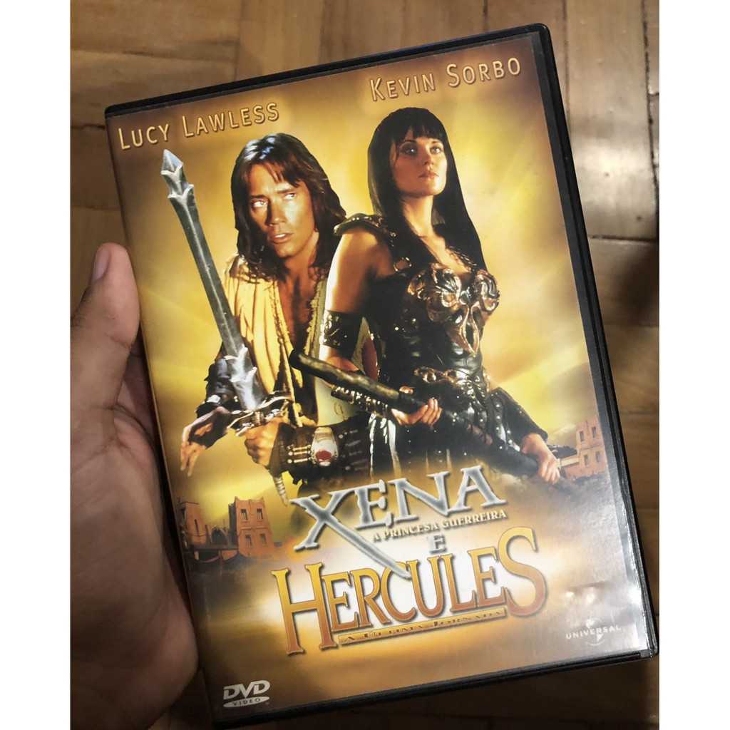 DVD Hércules e Xena (raridade) | Shopee Brasil