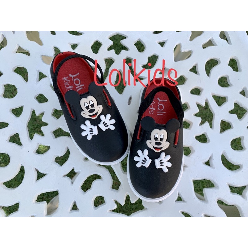 Mule Infantil Mickey Mouse Preto Menino Masculino | Shopee Brasil