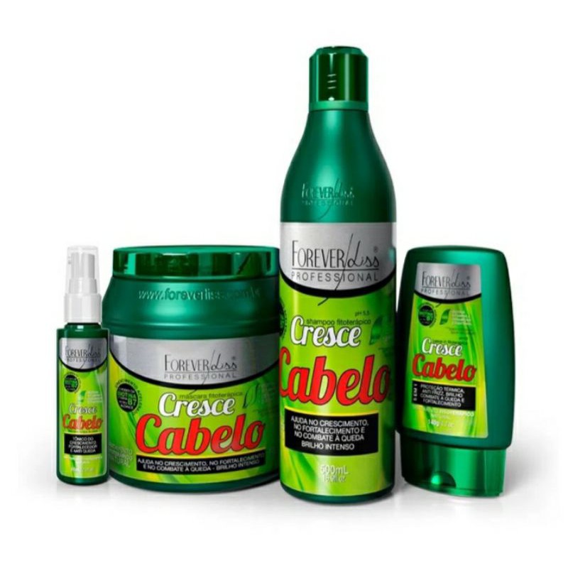 Kit Cresce Cabelo Forever Liss - Completo Profissional | Shopee Brasil