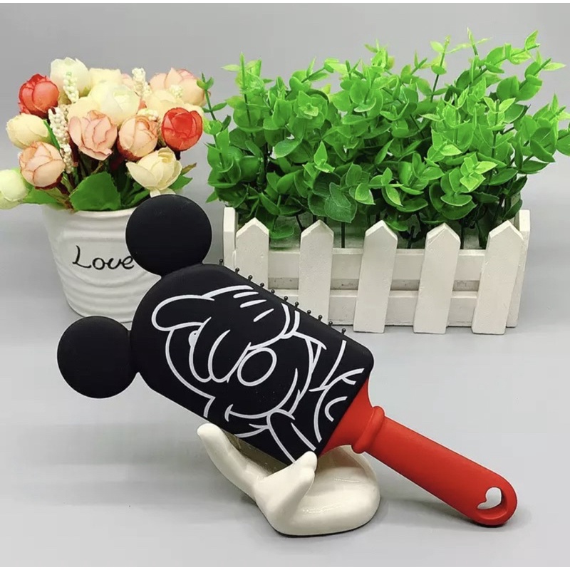 Escova de cabelo estilo raquete - Mickey Mouse Disney | Shopee Brasil
