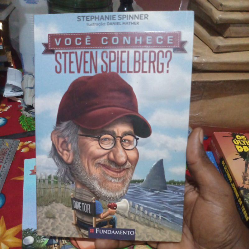 Livro - Você Conhece Steven Spielberg ? - Stephanie Spinner | Shopee Brasil