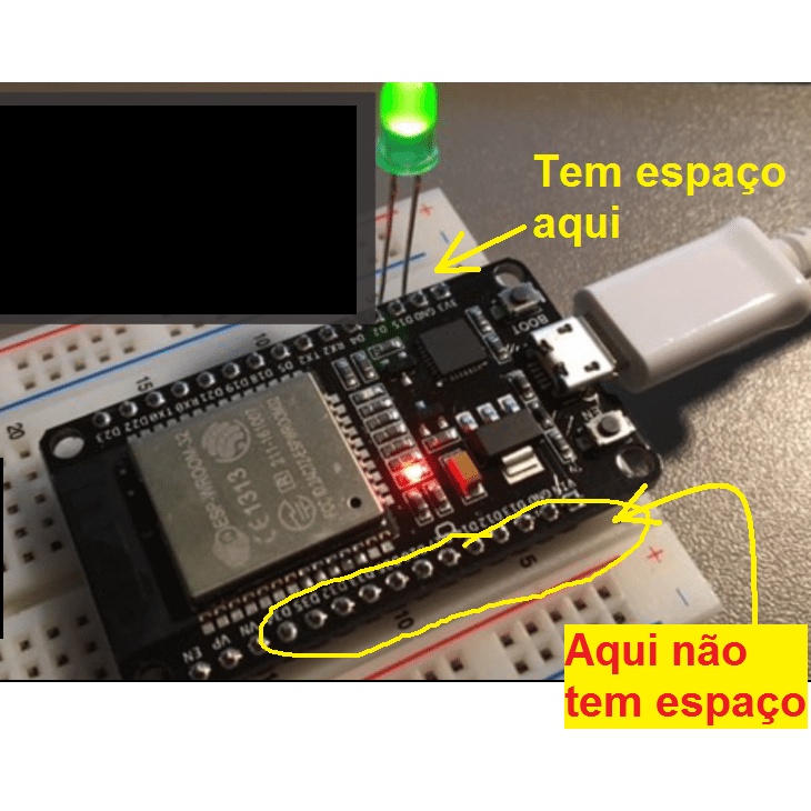 ESP32 S microcontrolador Wi-Fi WIFI e BlueTooth BLE Integrado ...