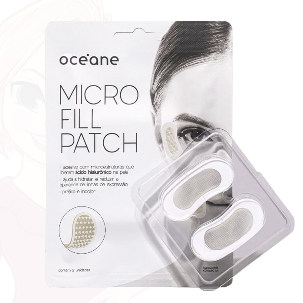 Micro Fill Patch - Adesivo com Ácido Hialurônico para o rosto (2 ...