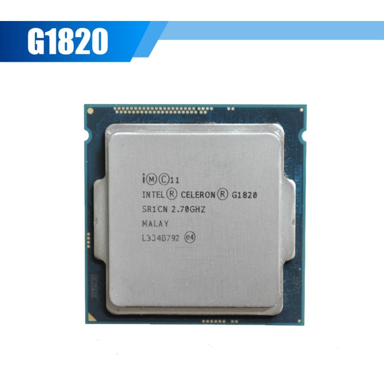 processador intel celeron g1820 de 2 núcleos e 2.7ghz de frequência com ...