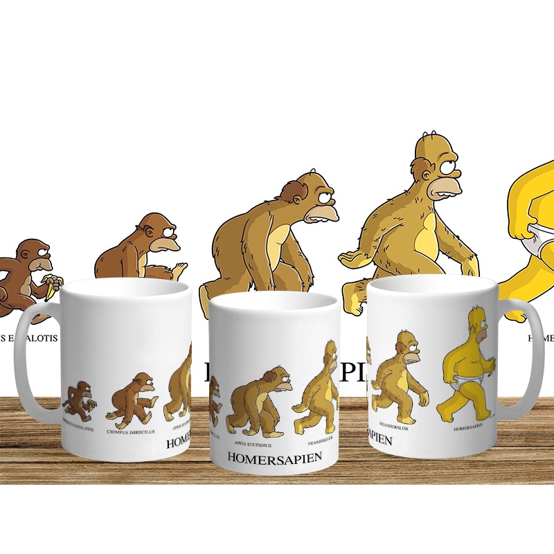 CANECA PERSONALIZADA HOMERSAPIEN - HOMER SIMPSONS | Shopee Brasil
