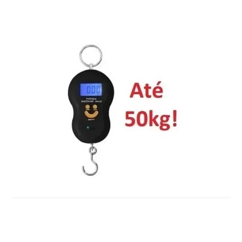 Balança Digital 50kg Para Pesar Malas Viagem Com Pêndulo | Shopee Brasil