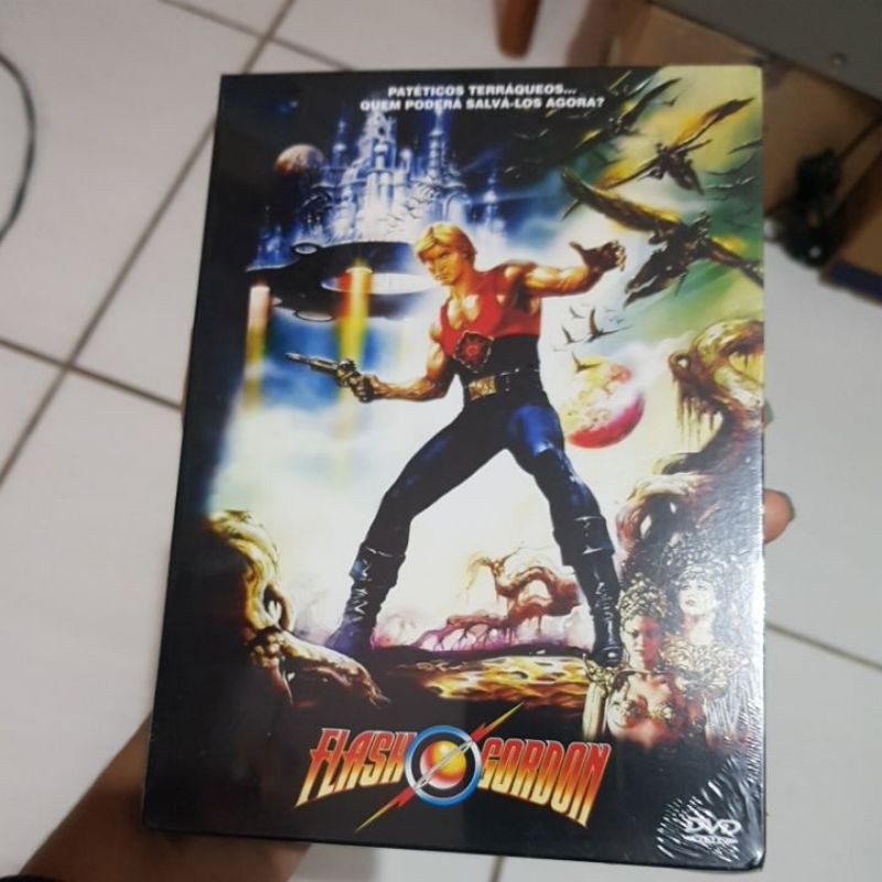 Dvd Flash Gordon Lacrado com cd da trilha sonora | Shopee Brasil