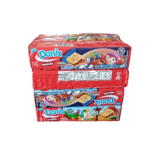 Bolacha Recheada danix, Biscoito Recheado Danix sabor chocolate 15 ...