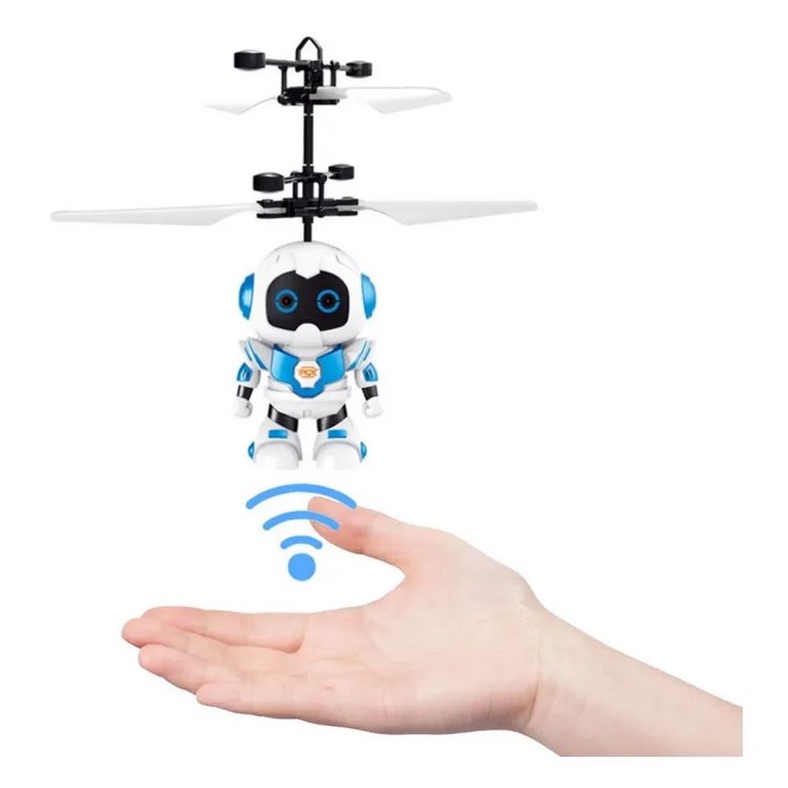 Mini Drone Brinquedo Robô Voador Infravermelho Voa Verdade - Faz a Boa!