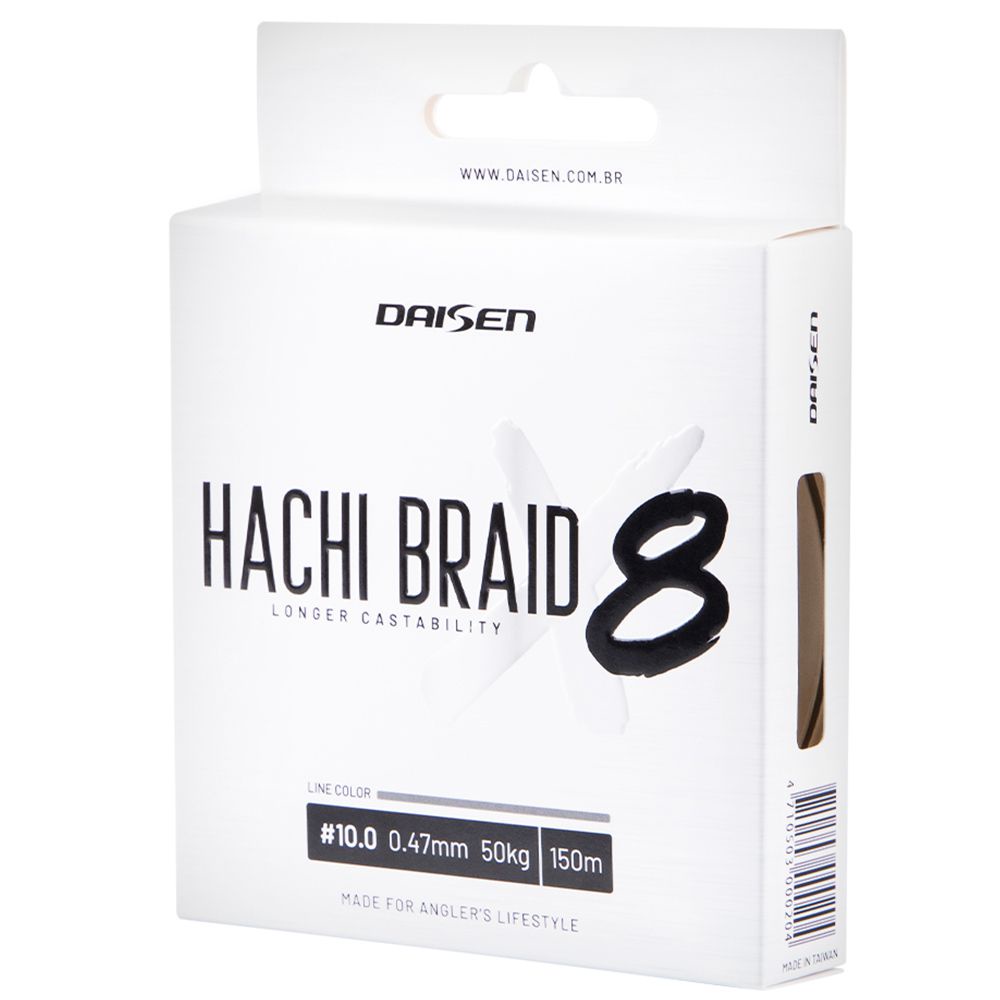 Linha Multifilamento Daisen Hachi 8X 0,47mm 150M | Shopee Brasil