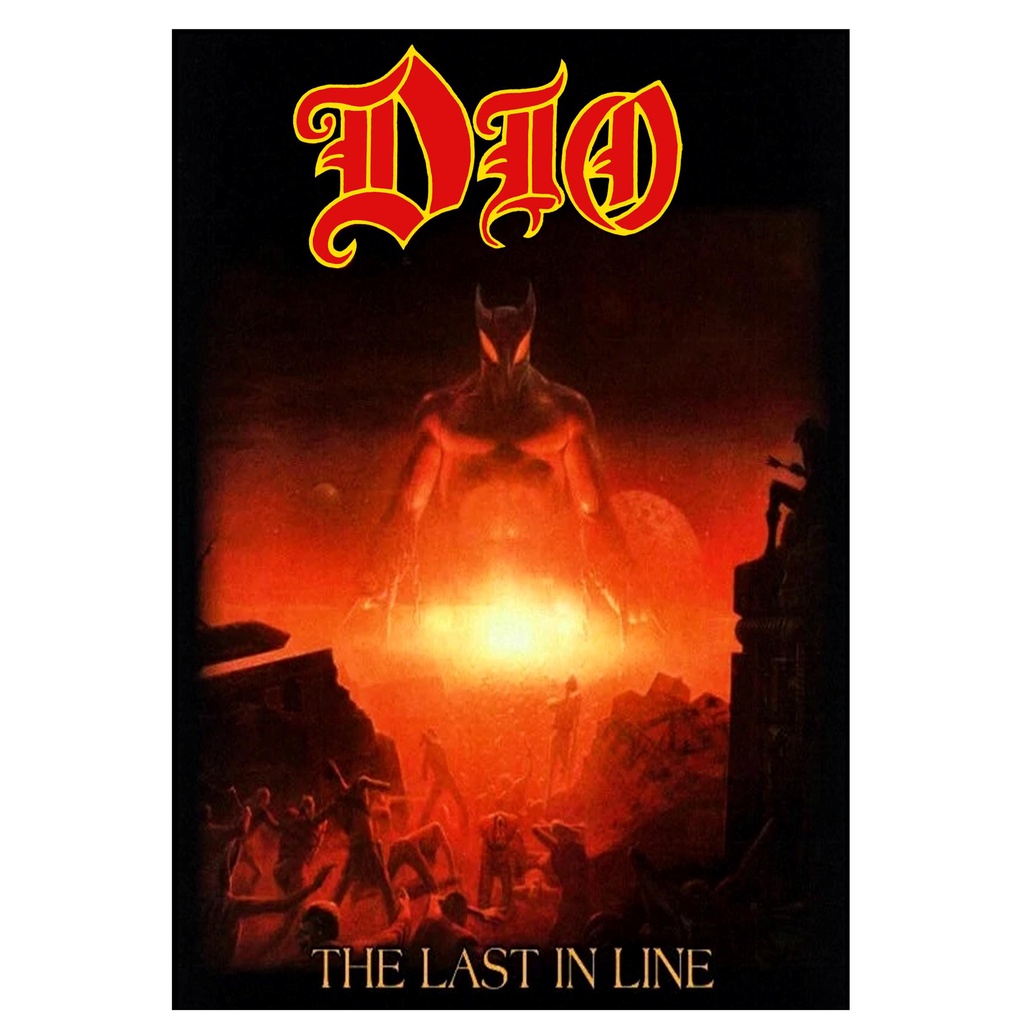 Backpatch Dio - The Last in Line - 40x28 cm - Escorrega o Preço