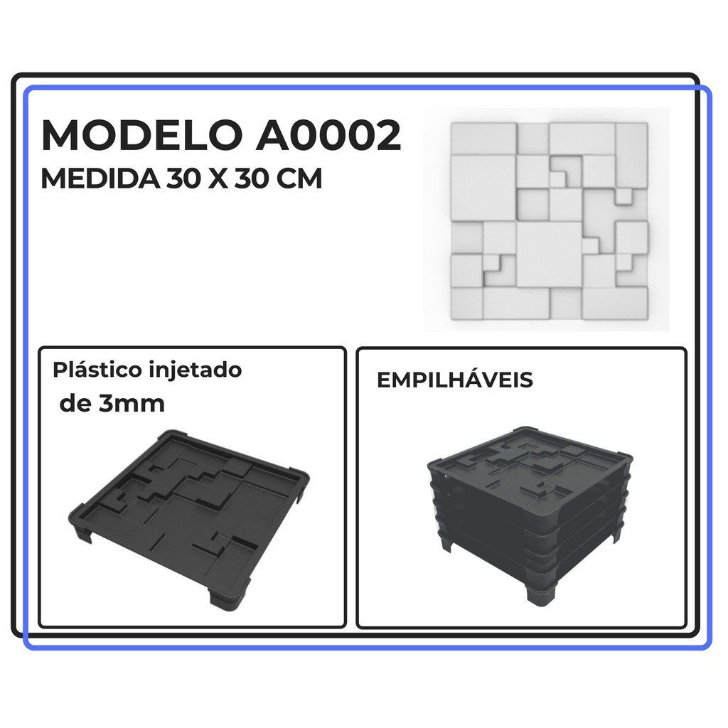Forma de Plástico Injetada para Cimento | Shopee Brasil