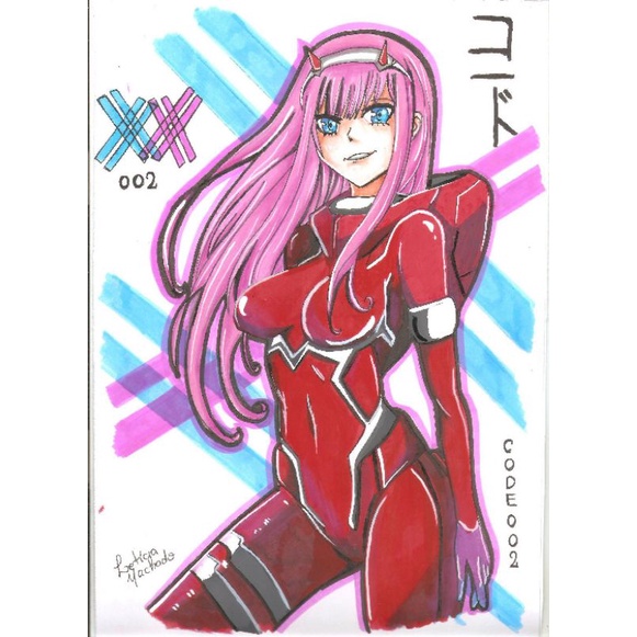 Zero Two print 21X30 cm | Shopee Brasil