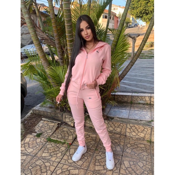 Conjunto Moletom Lacoste Feminino | Shopee Brasil Conjunto Moletom Lacoste Feminino | Shopee Brasil