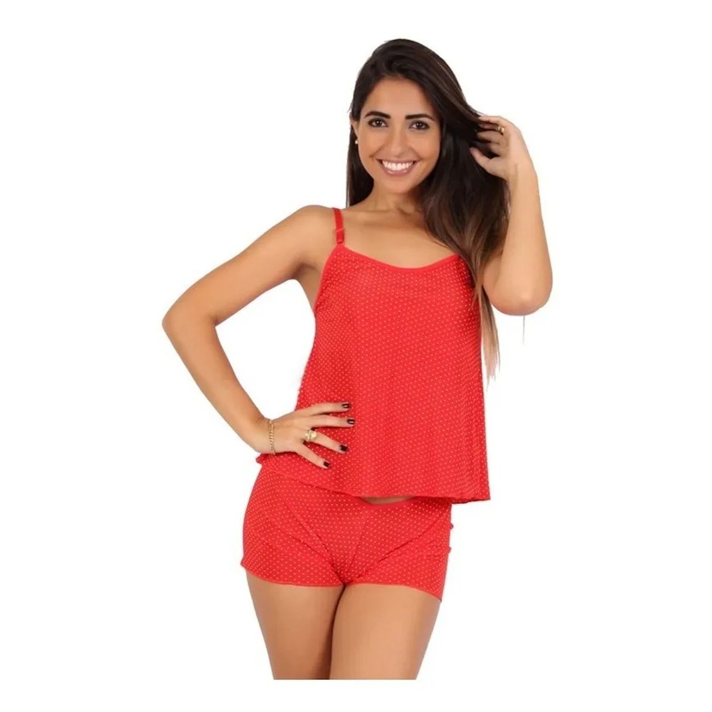 Pijama Kit 3 Baby Doll Sensual Julia Luxo Atacado Revenda | Shopee Brasil