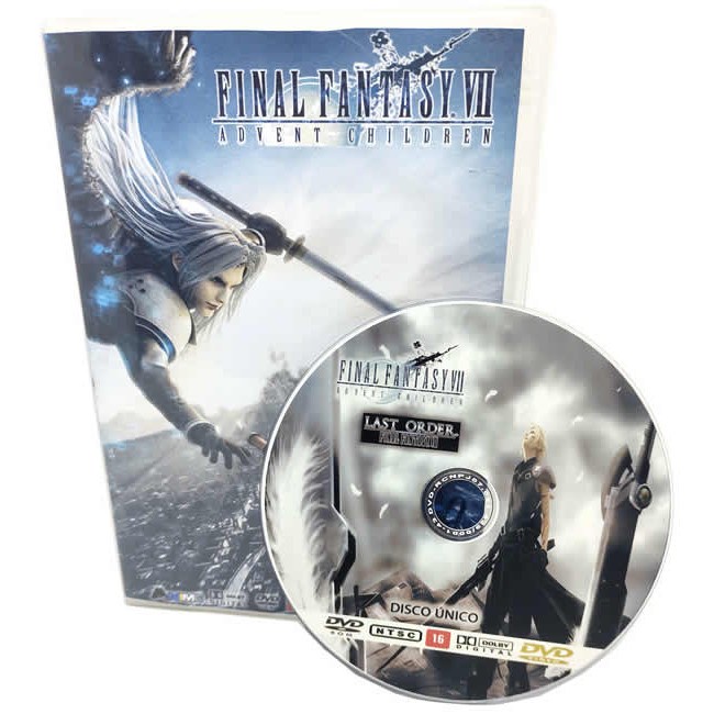 DVD filme final fantasy VII advent children Legendado TV | Shopee Brasil