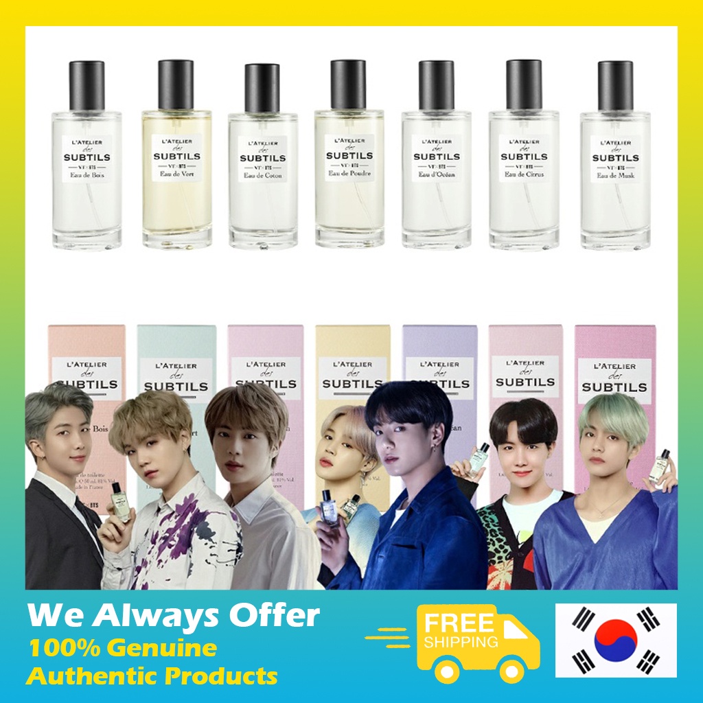 (Bts) Vt X Bts L 'Atelier Des Subtiliga Perfume Edt 50ml + Placa De ...