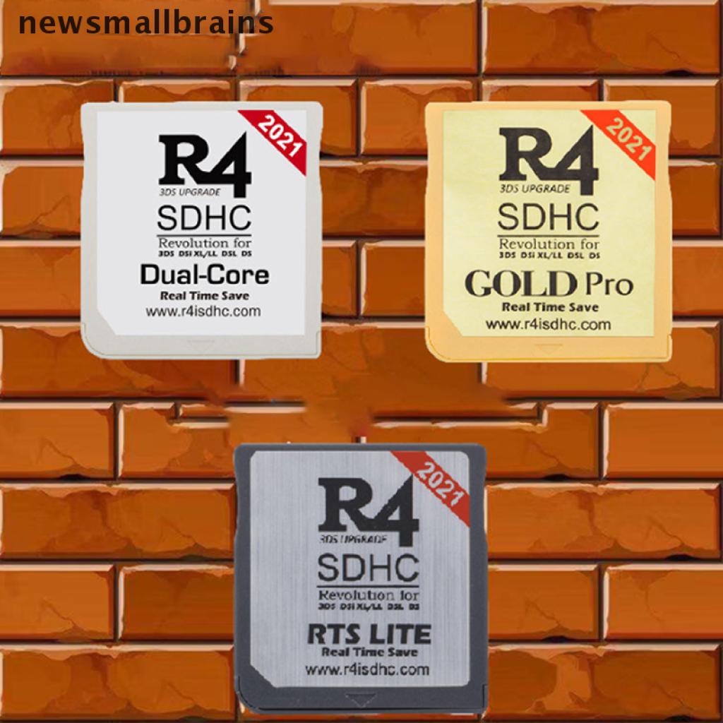 Newsmallbrains 2021 R4 Gold Pro SDHC Para DS/3DS/2DS/Cartucho De ...