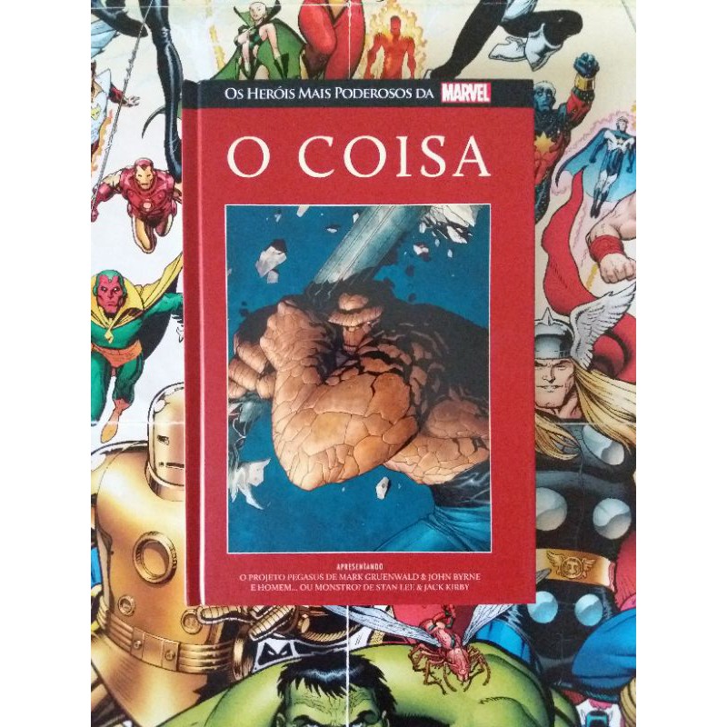 HQ - Os Heróis Mais Poderosos da Marvel: O Coisa #32 Salvat Capa Vermelha - QUADRINHOS | Shopee ...
