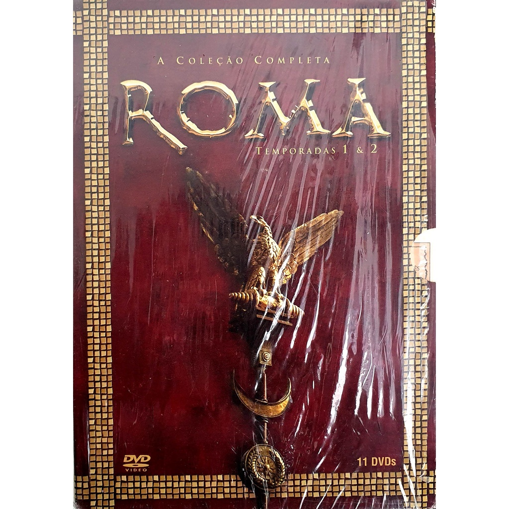 Box DVD Roma | original | Completa | 11 dvds. | Shopee Brasil