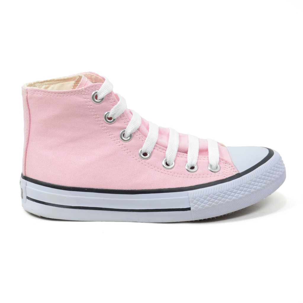 Tênis converse All Star - Cano alto - Botinha bota - Rosa bebe ...