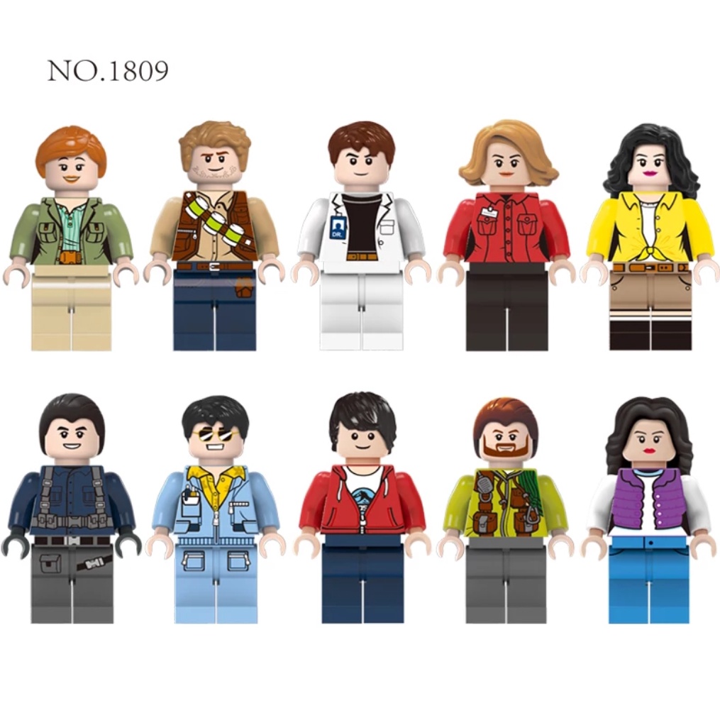 Boneco Compatível Lego Mini Figuras Blocos De Construção AN2 | Shopee ...