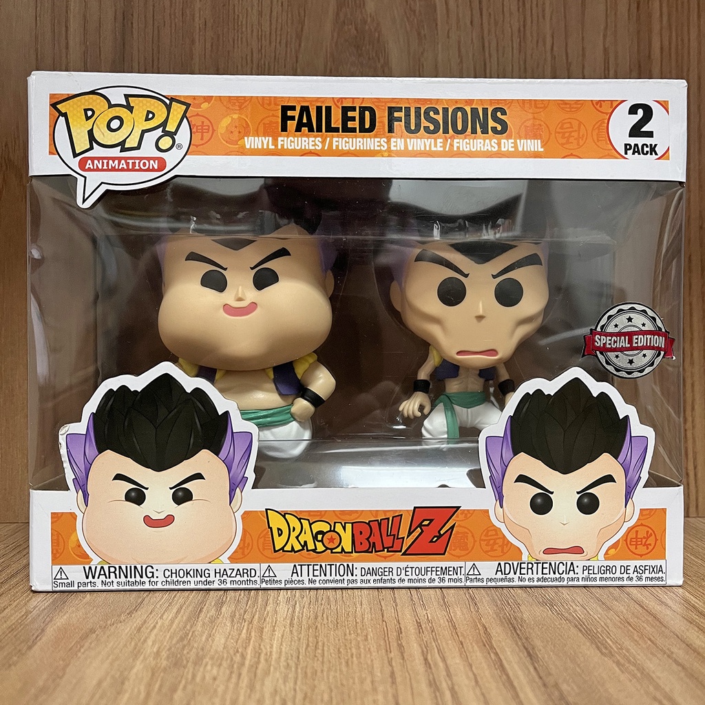 Funko Pop! Failed Fusions 2 Pack - Selo Special Edition - Dragon Ball Z ...