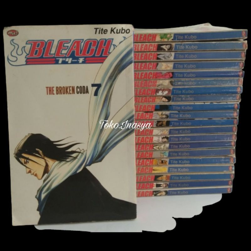 Manga/komik BLEACH (Por TITE KUBO) ORIGINAL | Shopee Brasil