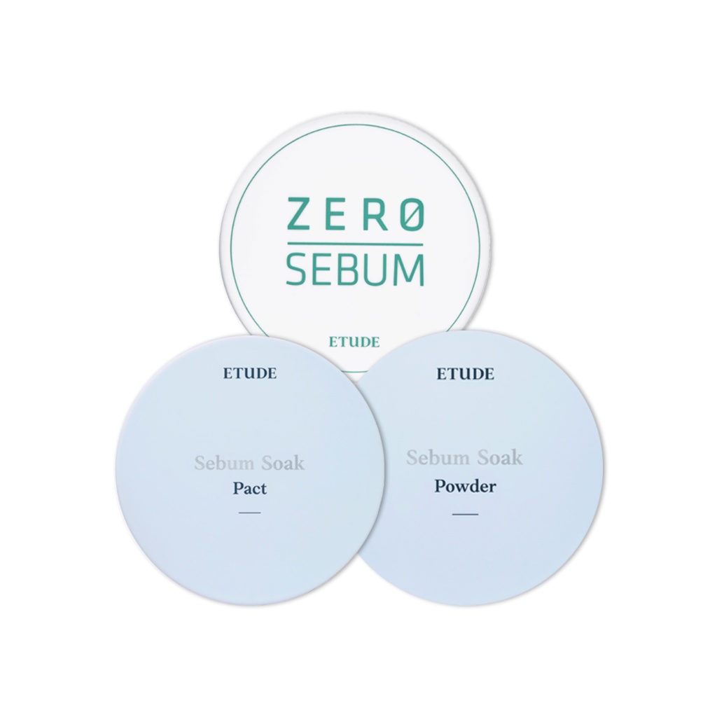 etude house zero sebum powder 4g sebum soak powder 5g pact 9.5g ...