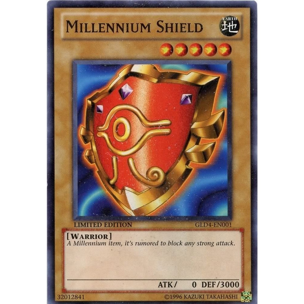 Yugioh Millennium Shield Gld4-en001 Common | Shopee Brasil