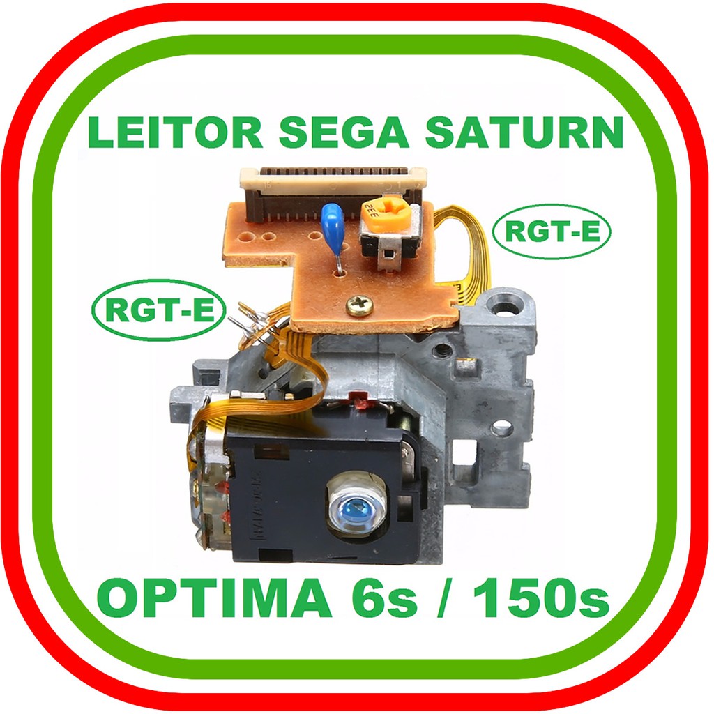 Leitor Sega Saturn Optima 6s E Optima 150s - Faz a Boa!