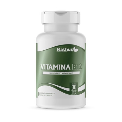 Vitamina B12 Pura 500mg 30cap 100% Natural Original | Shopee Brasil