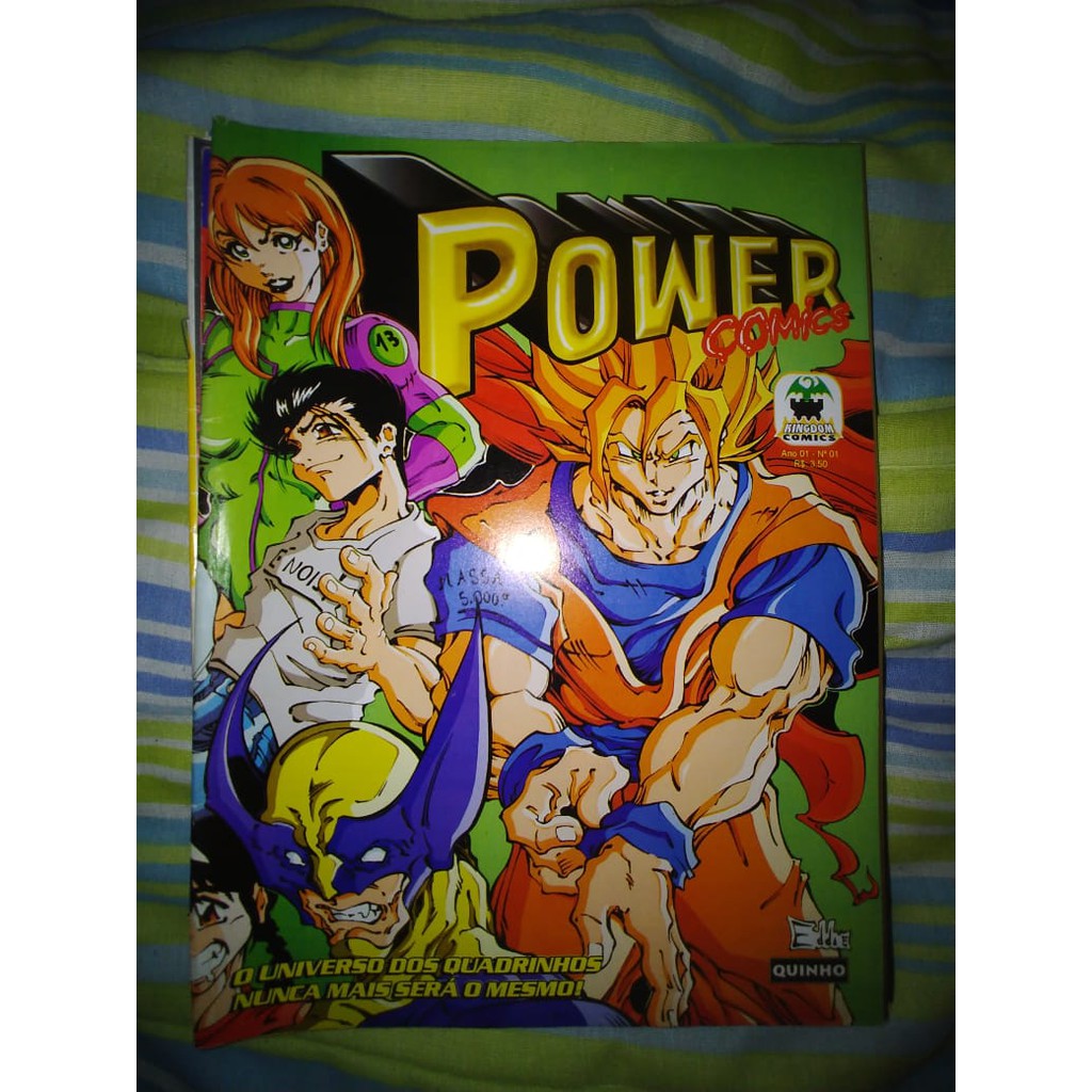 Revista Power Comics Editora Kingdom Comics Número 1 - Escorrega o Preço