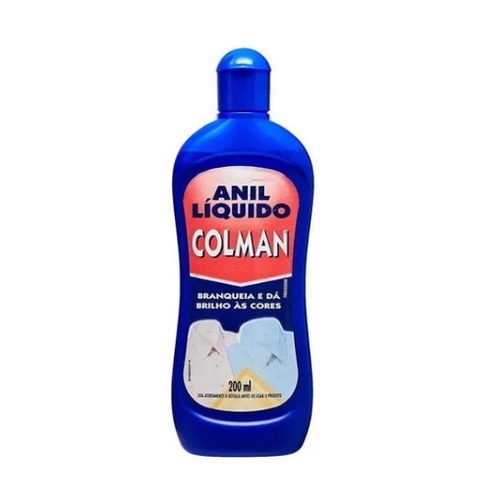 Anil Liquido Colman 200ml | Shopee Brasil