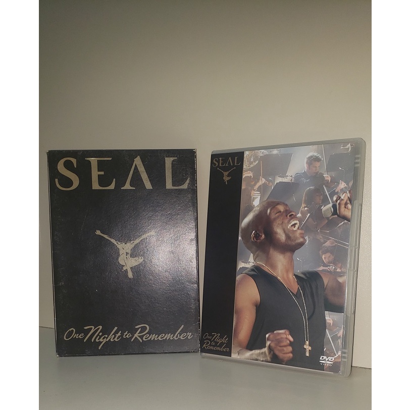 DVD + CD Seal One Night To Remember com Encarte e Luva | Shopee Brasil