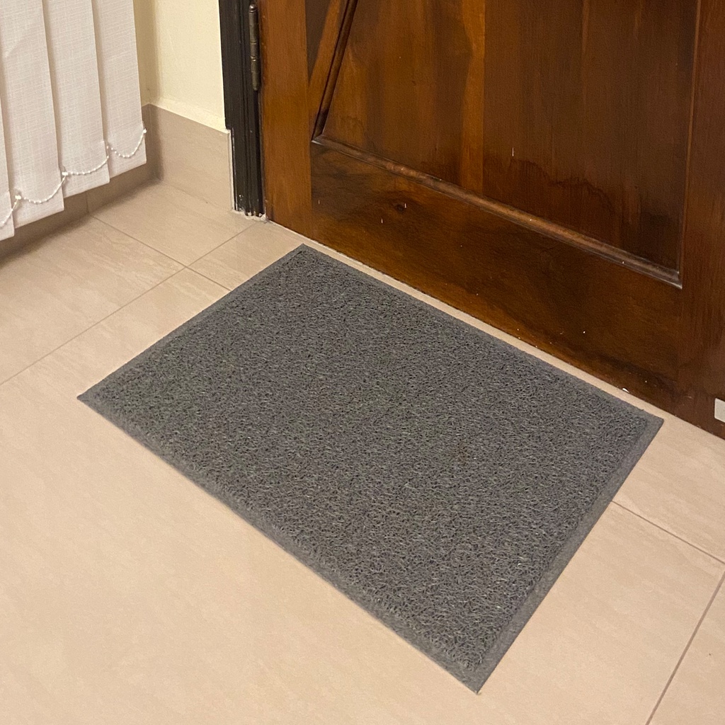 Tapete Capacho Liso Vinil Grosso - Kapazi | Shopee Brasil