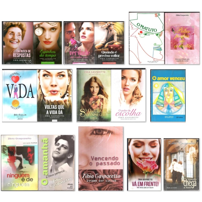 Livro Zibia Gasparetto ditado por Lucios Romance Espírita | Shopee Brasil
