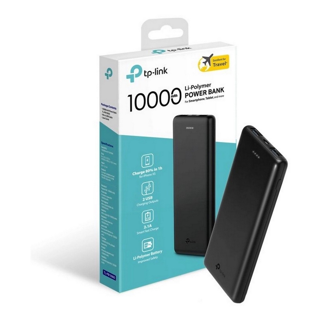Power Bank Carregador Portátil 10000mah Tp Link De Celular | Shopee Brasil